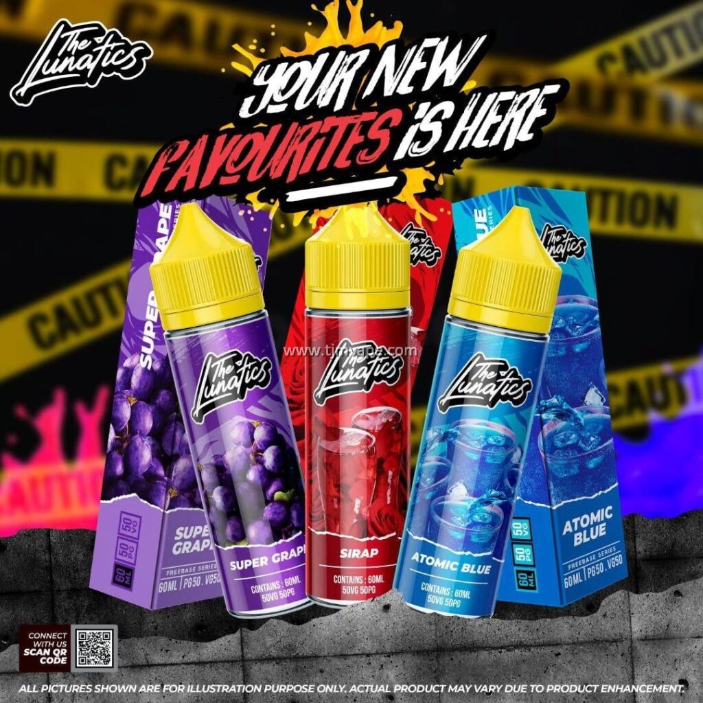 The Lunatics Freebase Fruity Series 60ml Genuine Stock Buy Now - Vape 'N GO