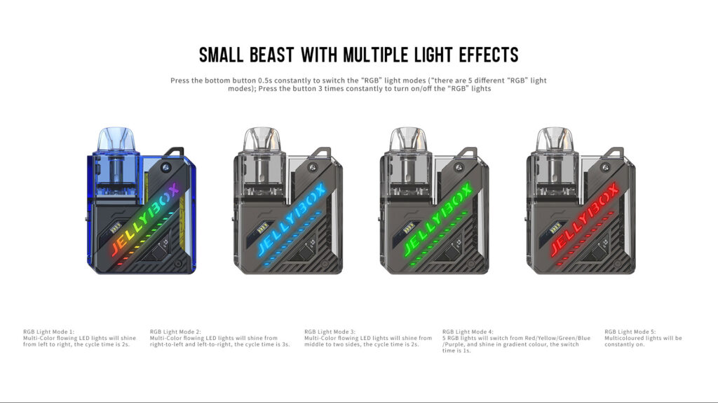 Rincoe Jellybox Nano 2 26W Built-in 900mAh Battery Pod Kit - Vape And Go