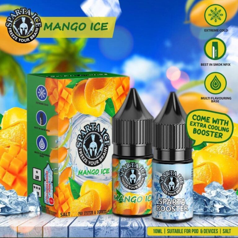 Sparta Ice Salt / Sparta Creamy Salt 10ml - Vape 'N GO