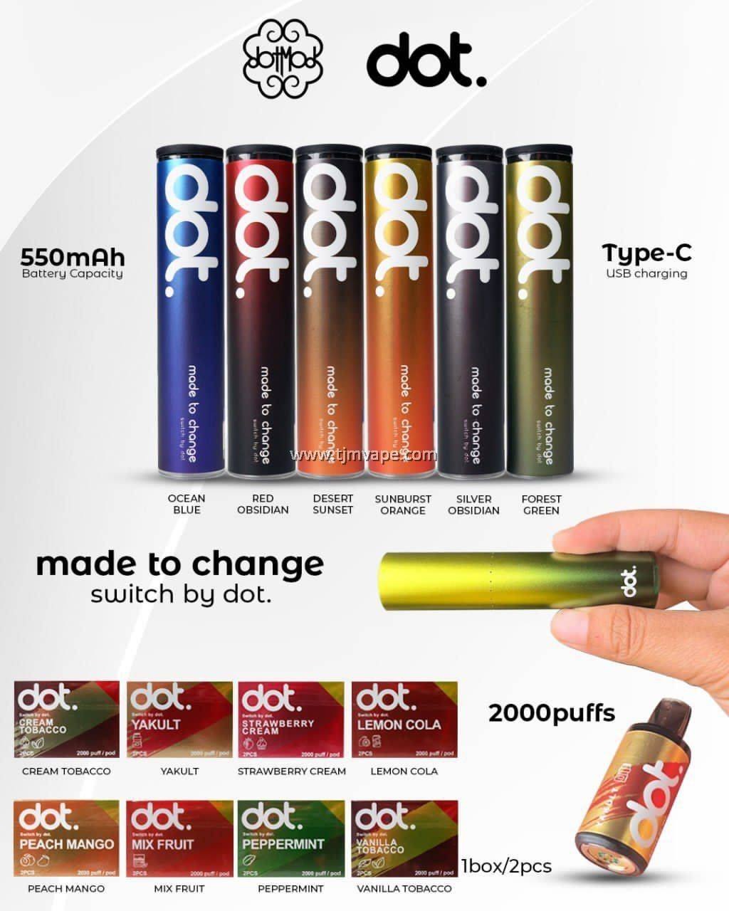 Dotswitch By Dotmod Disposable Pod - Vape 'N GO