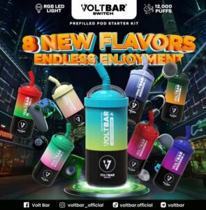 VOLTBAR 12k PUFF VOLTBAR SWITCH GENUINE STOCK BUY NOW - Vape And Go