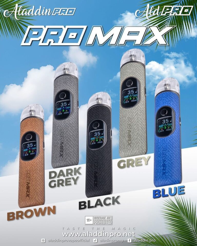 ️ALADDIN PRO MAX DEVICE Genuine Stock Buy Now - Vape And Go